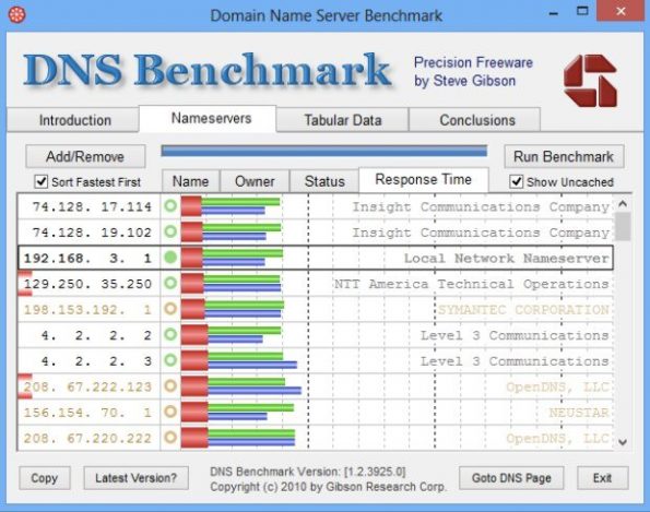 How to Compare your ISP's DNS Servers with Others - TheTechMentor.com