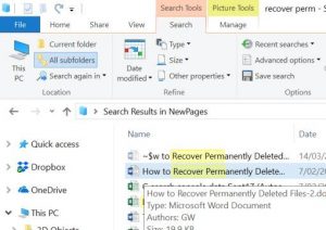 4 Ways to Recover Permanently Deleted Files (for Free!) - TheTechMentor.com