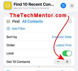 How to Find Recently Added Contacts on iPhone - TheTechMentor.com